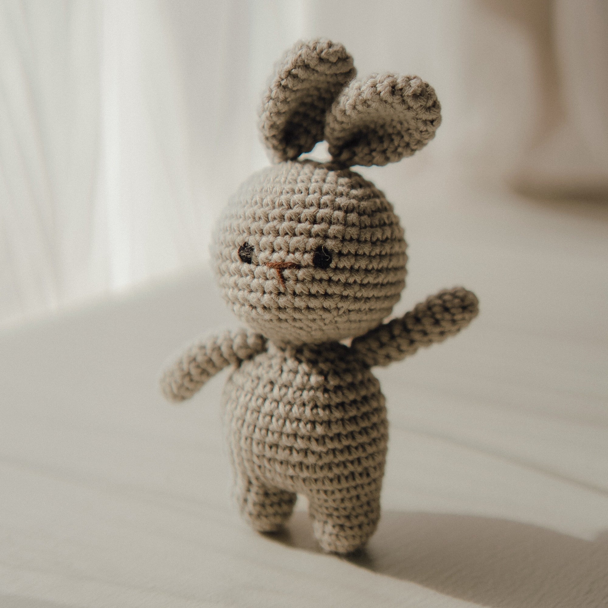 Gabby the Grab It Rabbit - *Chonky* Bitsy Crochet Stuffed Animal ...
